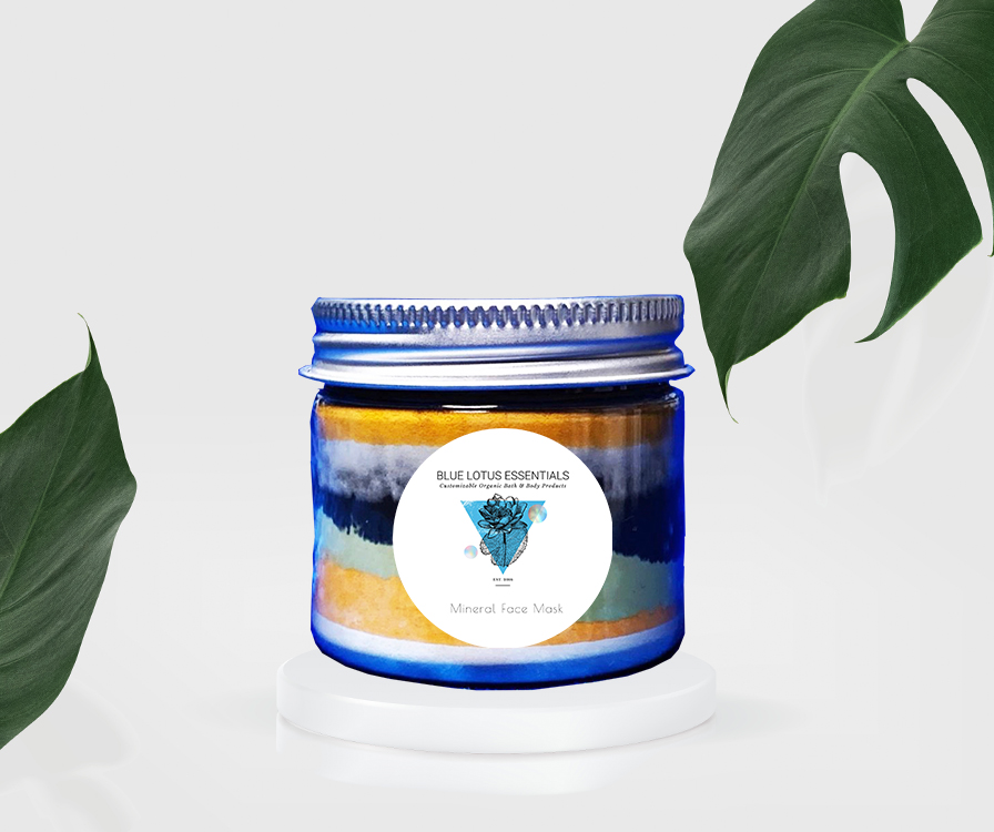 Mineral Face Mask - Blue Lotus Essentials